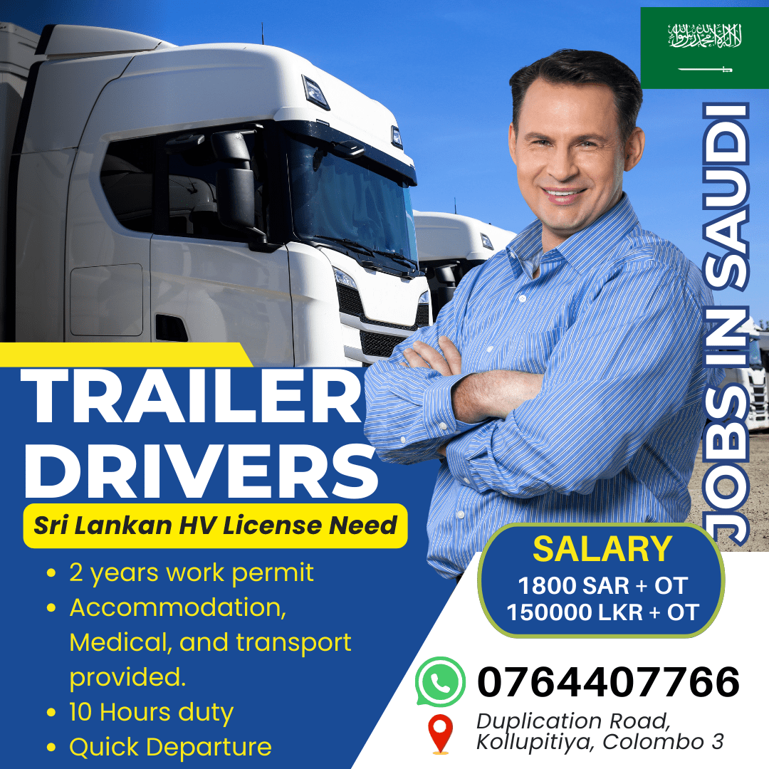 4 Trailer Driver Jobs in Saudi Arabia (First Time)